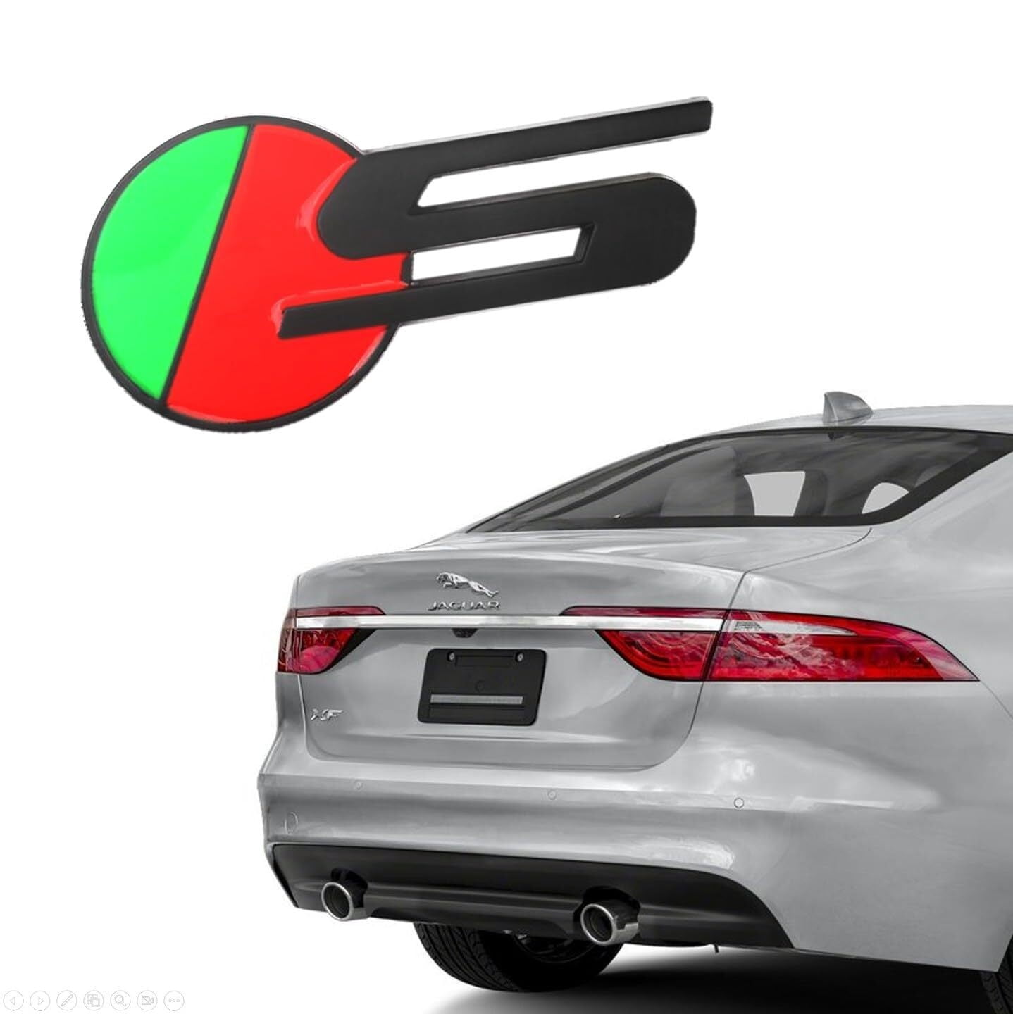 R-dynamic Sports 3D Badge,Car Body Trunk Fender Front Grille R-SPORT R ...