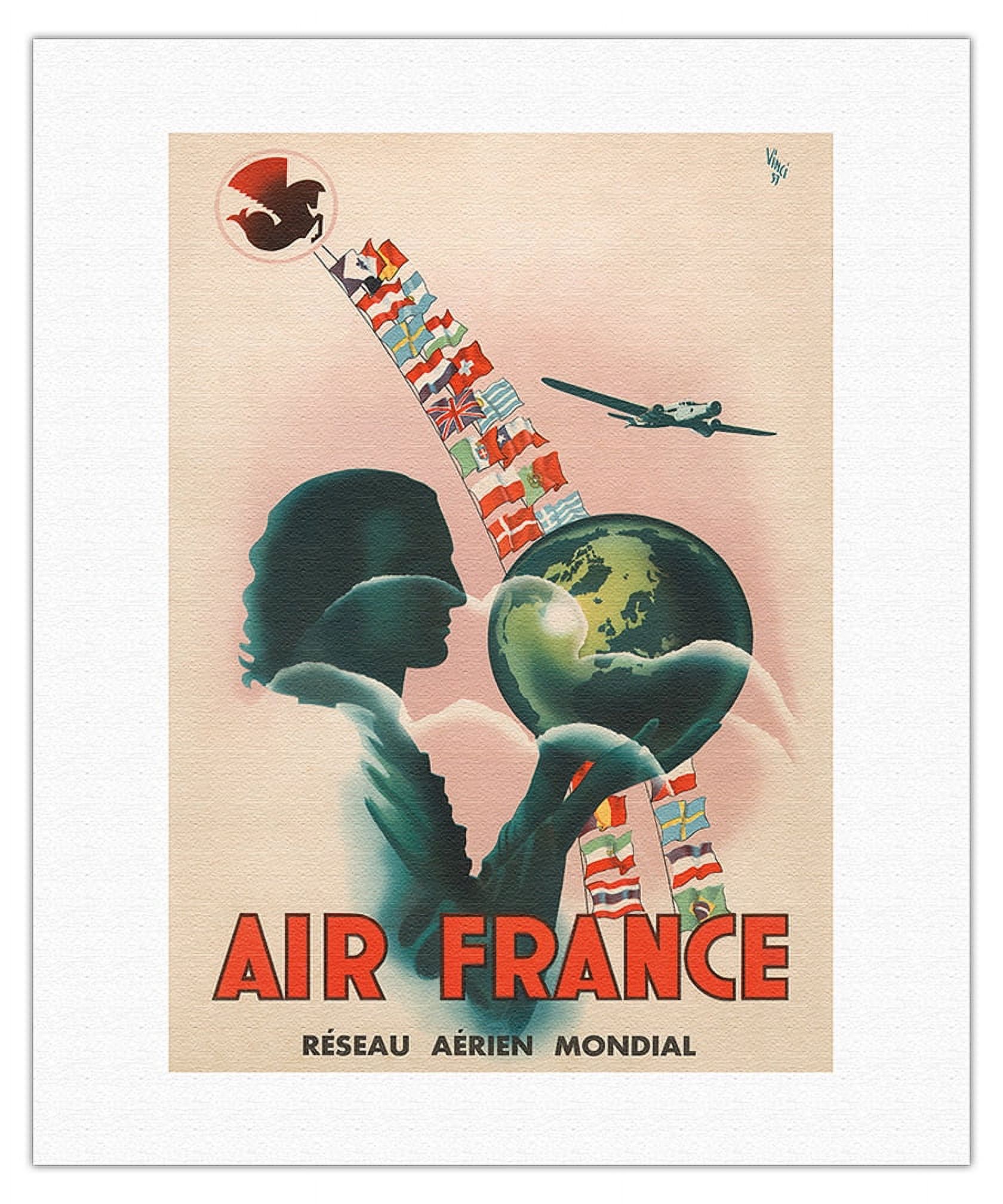 Réseau Aérien Mondial (World Air Network) - France - Vintage Airline ...