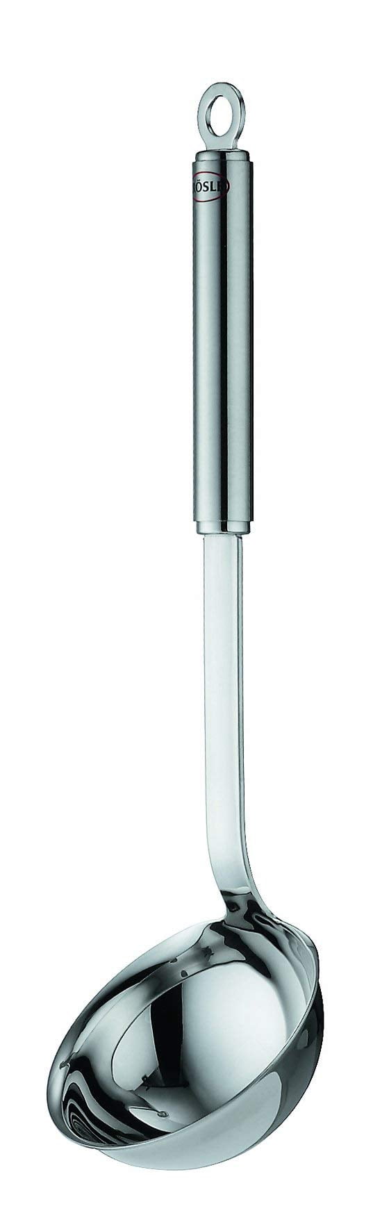 R√∂sle Stainless Steel Round Handle Ladle with Pouring Rim, 5.4-Ounce ...