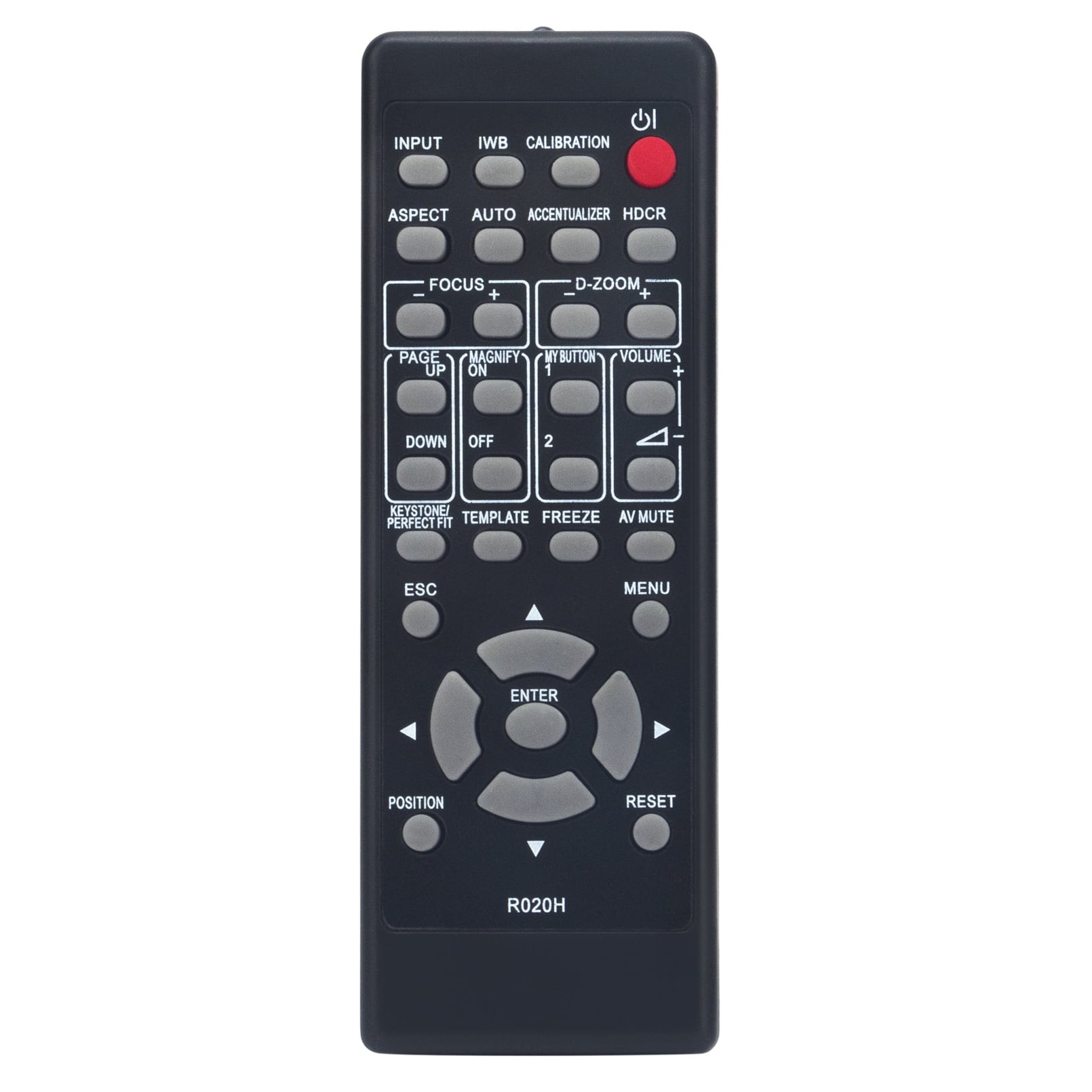 R020H Replace Remote Control for Hitachi CP-AX2503 CP-AX3003 Cp-AX3503 ...