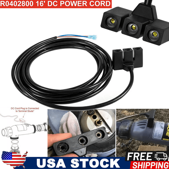 R0402800 DC Power Cord Cable for Jandy Zodiac PLC1400 - PLC700 R0402800 ...