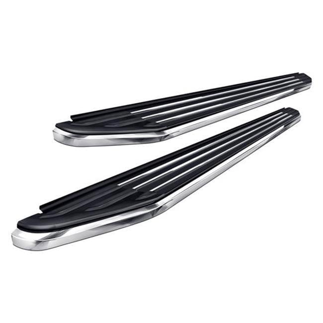 R11 Series Black Top with Chrome Edge Running Board for 2023-2024 Honda ...