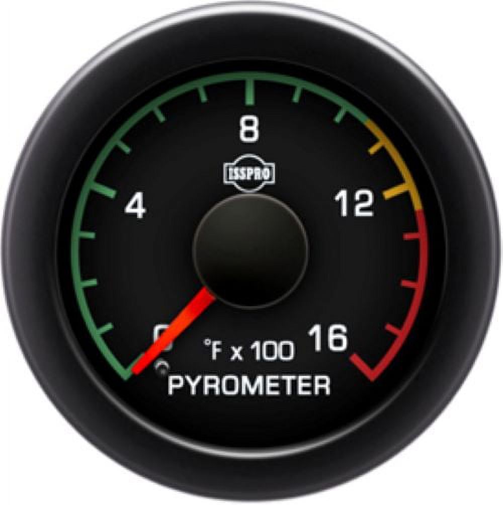 AutoMeter GAUGE, PYROMETER (EGT), 2 1/16", 1600?F, DIGITAL STEPPER ...