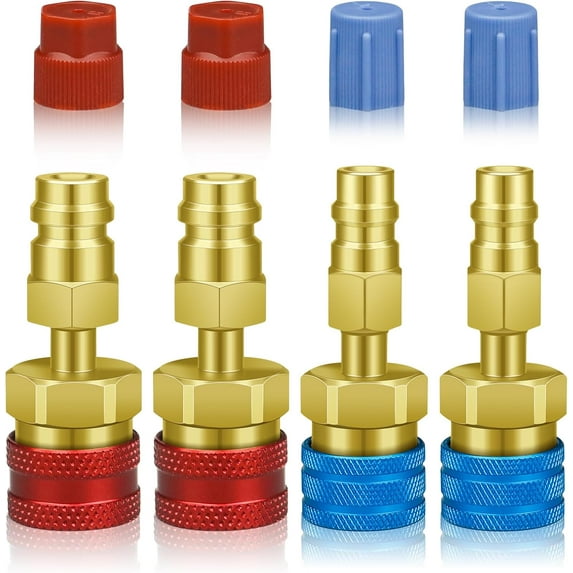 R1234YF Adapter, R1234YF to R134A Quick Coupler, 1234yf to 134a Quick ...