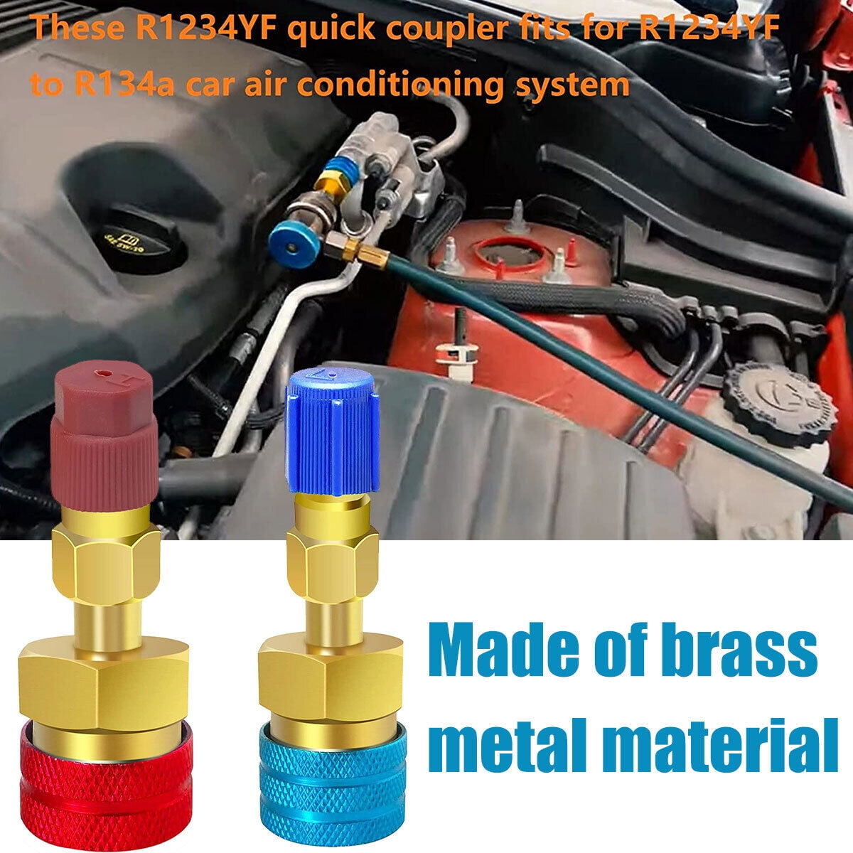 R1234YF Adapter, R134a to R1234yf Quick Coupler, R1234YF Quick Coupler ...