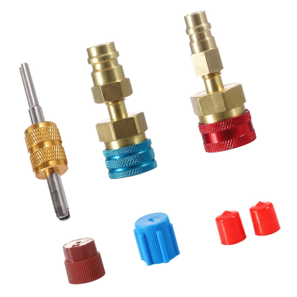 R1234YF Fitting Connector R1234YF to R134A Quick Coupler Adapter ...