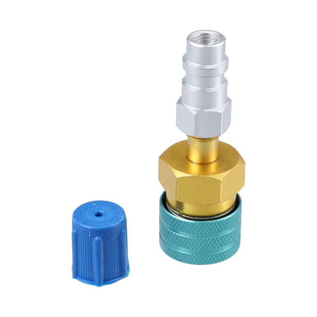 R1234YF Low Side Quick Coupler R1234YF to R-134A AC Charging Hose ...