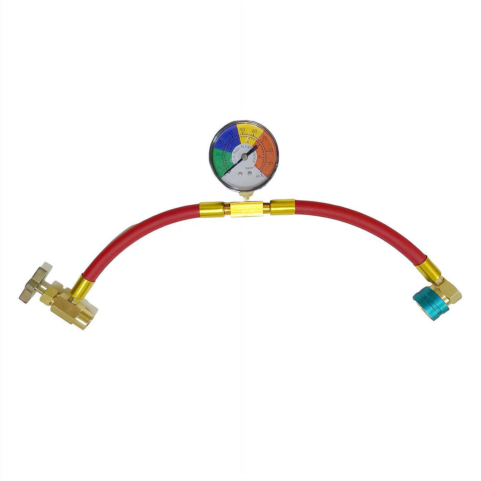 R-134a Refrigerant Recharge Kit Air Conditioning System Ac Manifold ...