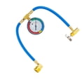 R1234YF Refrigerant Recharge Hose Kit 1/2’’ LH Thread Can Tap with Low ...