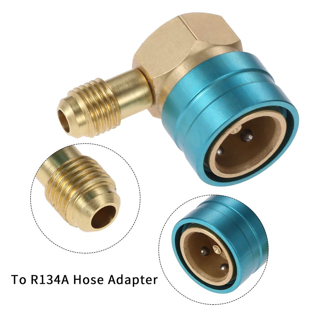 R1234YF To R134a Low Side Quick Coupler Adapters Car Air Conditioning ...