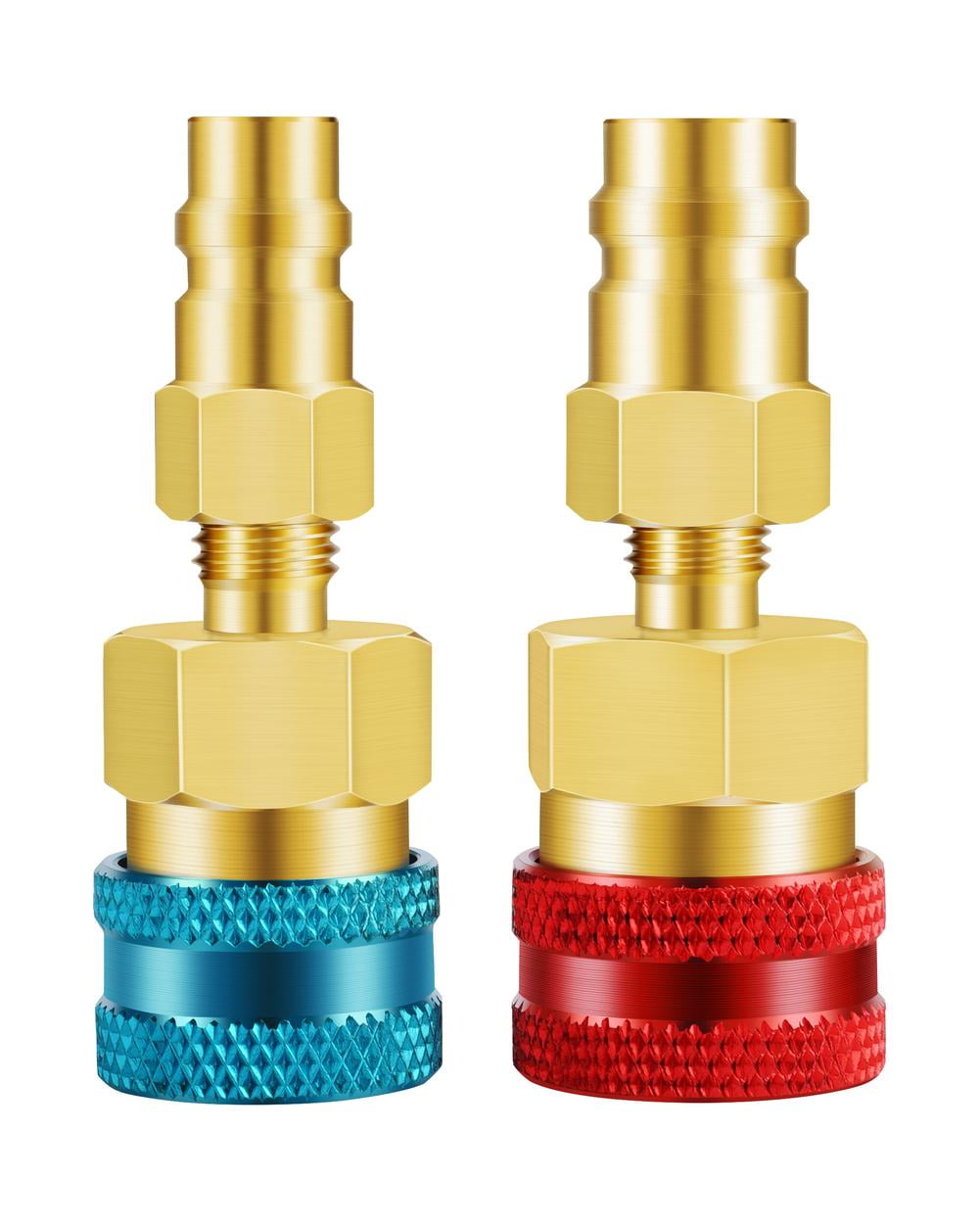 R1234yf Couplers, Adjustable R1234yf to R134a Quick Coupler Refrigerant ...