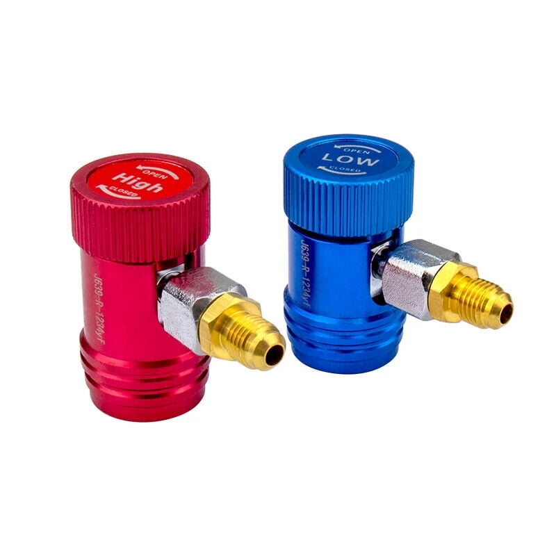 R1234yf High Low Side Manual Quick Coupler Connector for Jaguar Land ...