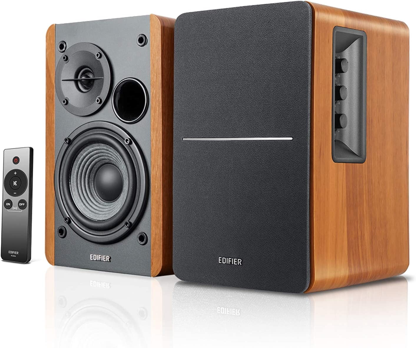 R1280Ts Powered Bookshelf Speakers - 2.0 Stereo Active Near Field ...