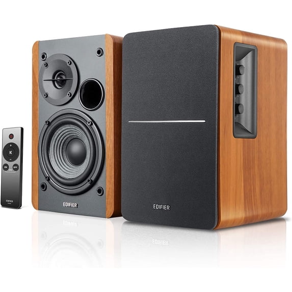 R1280Ts Powered Bookshelf Speakers - 2.0 Stereo Active Near Field ...