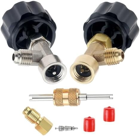 R134A Can Tap, R134A Self-Sealing and Puncture Style Refrigerant Can ...