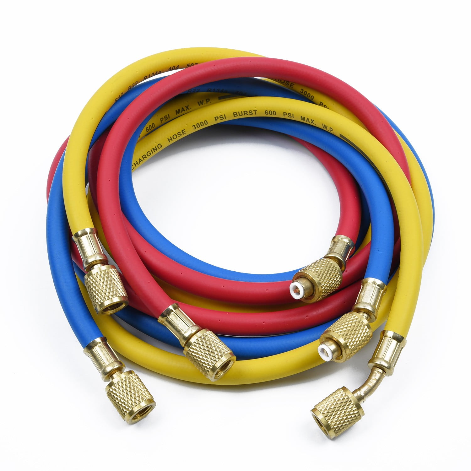 R134A R22 R404 502 Air Conditioner Manifold Gauge Set 5Ft Hose Ac ...