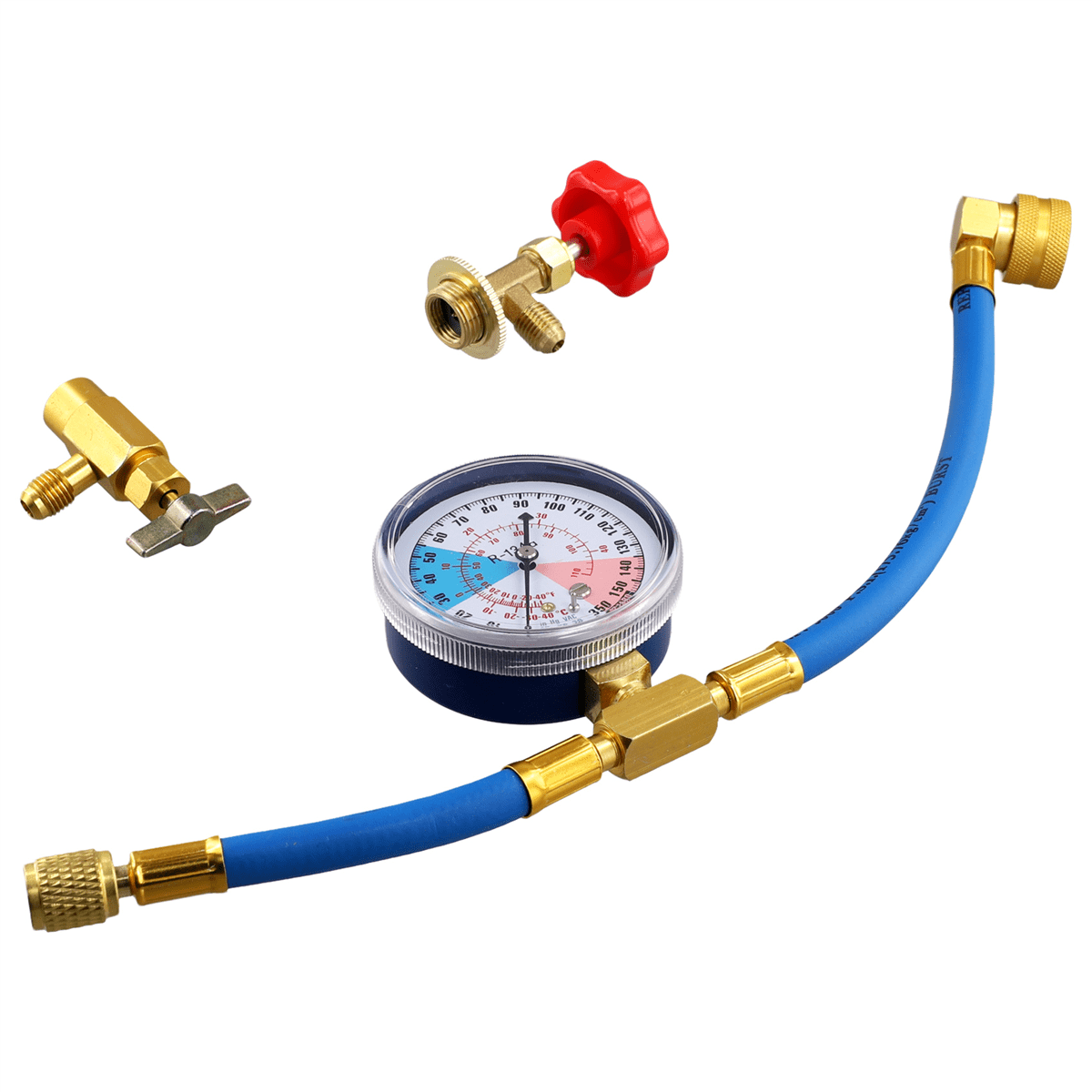 R134A Set Freon Filling Equipment Adapter Air Conditioning Manometer ...