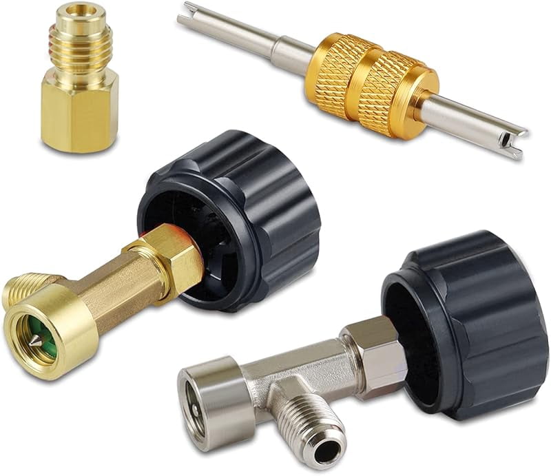 R134a Can Tap, Automotive Self Sealing and Puncture AC Freon Can Tap ...