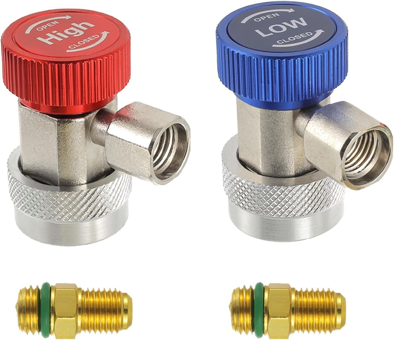 R134a Quick Coupler Adapter Adjustable R134a Adapters for Car AC ...