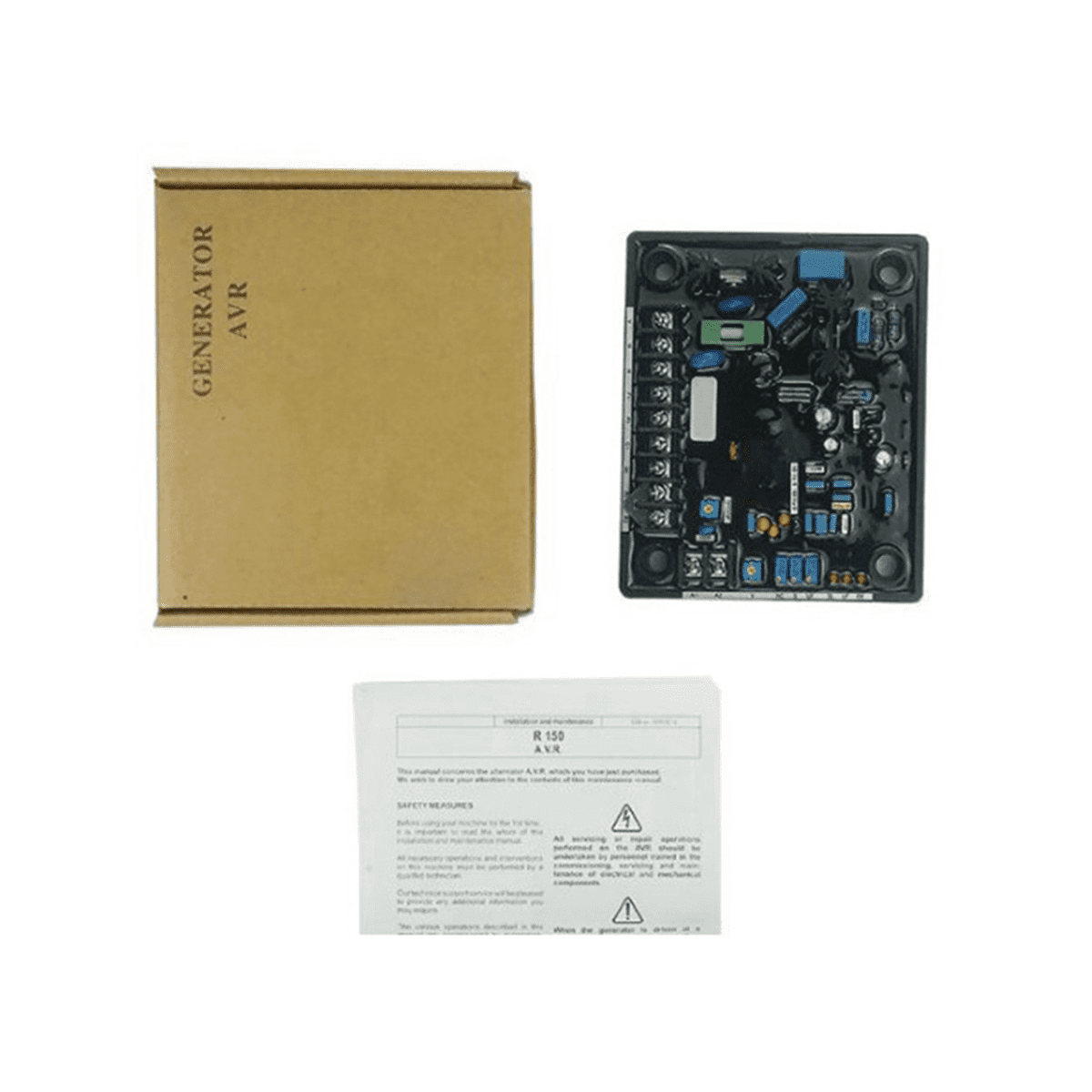 R150 Automatic Voltage Regulator Generator Regulator Regulator Board ...