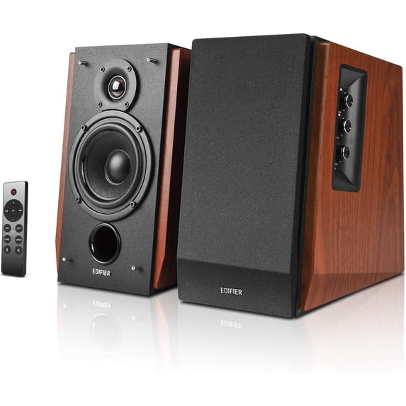 R1700BTs Active Bluetooth Bookshelf Speakers - 2.0 Wireless Near Field ...