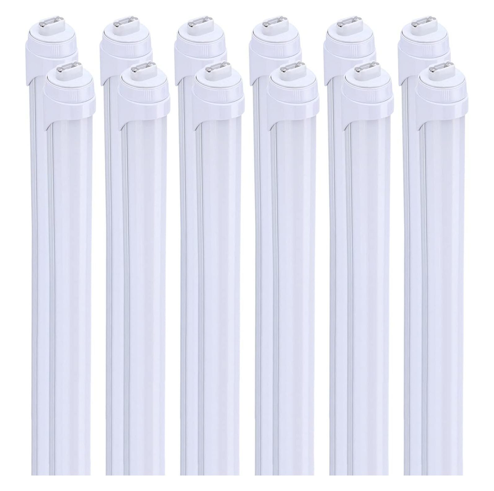 R17D 2 Pin LED 8FT Tube Light Bulbs, 45W (110W Fluorescent light ...