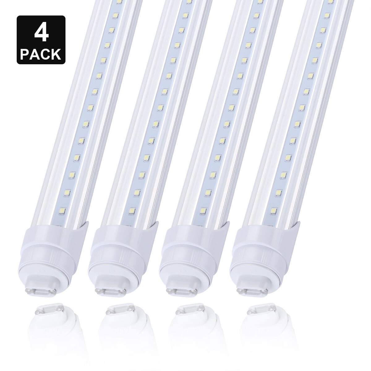 R17D 8FT T8 T10 T12 LED Tube Light 45W Replacement for F96T12/CW/HO 100W Tubes - Walmart.com