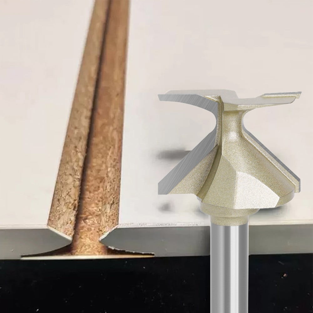 R18/30/50 1/2 Inchrouter Bits Seamless Golden Router Bending Router 1/2 ...