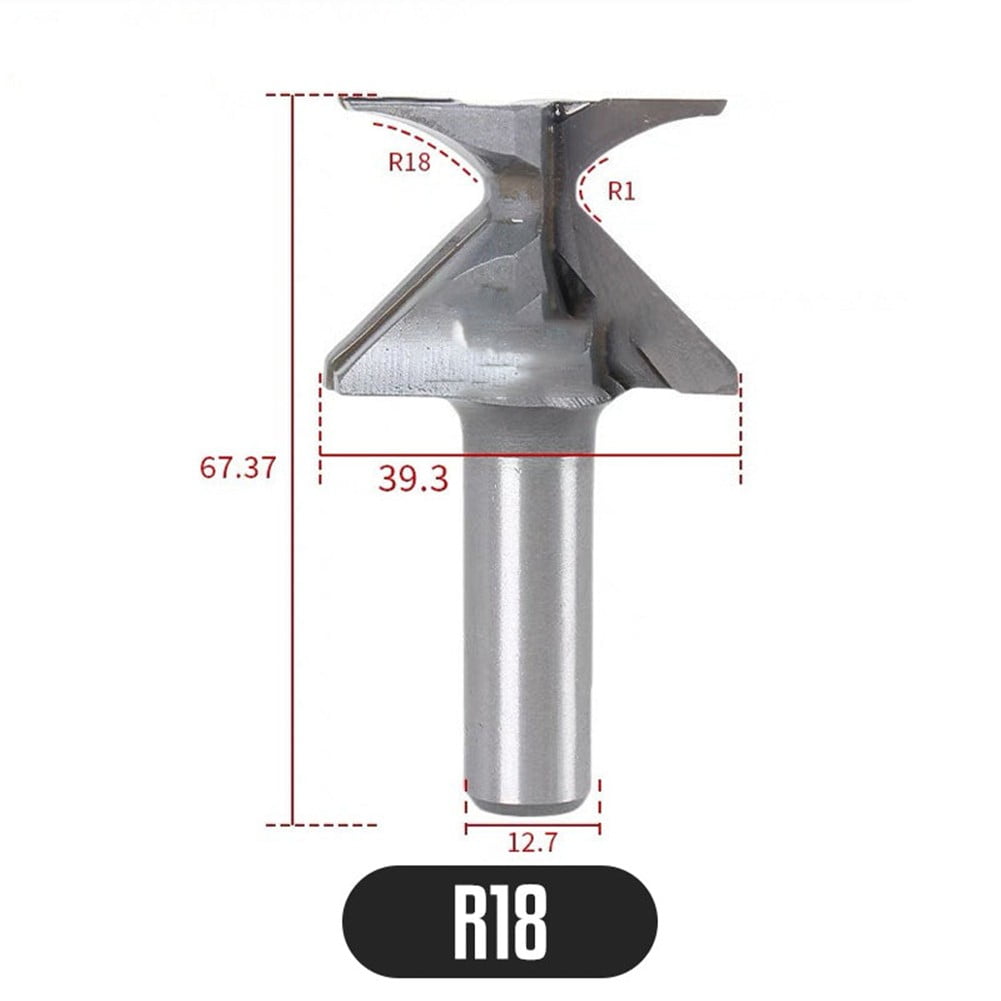 R18/R30 1/2-inch Shank Woodworking Router Bit for Professional ...
