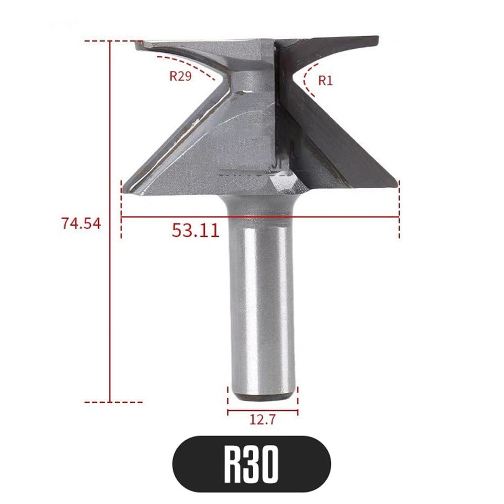 R18/R30 1/2-inch Shank Woodworking Router Bit for Professional ...