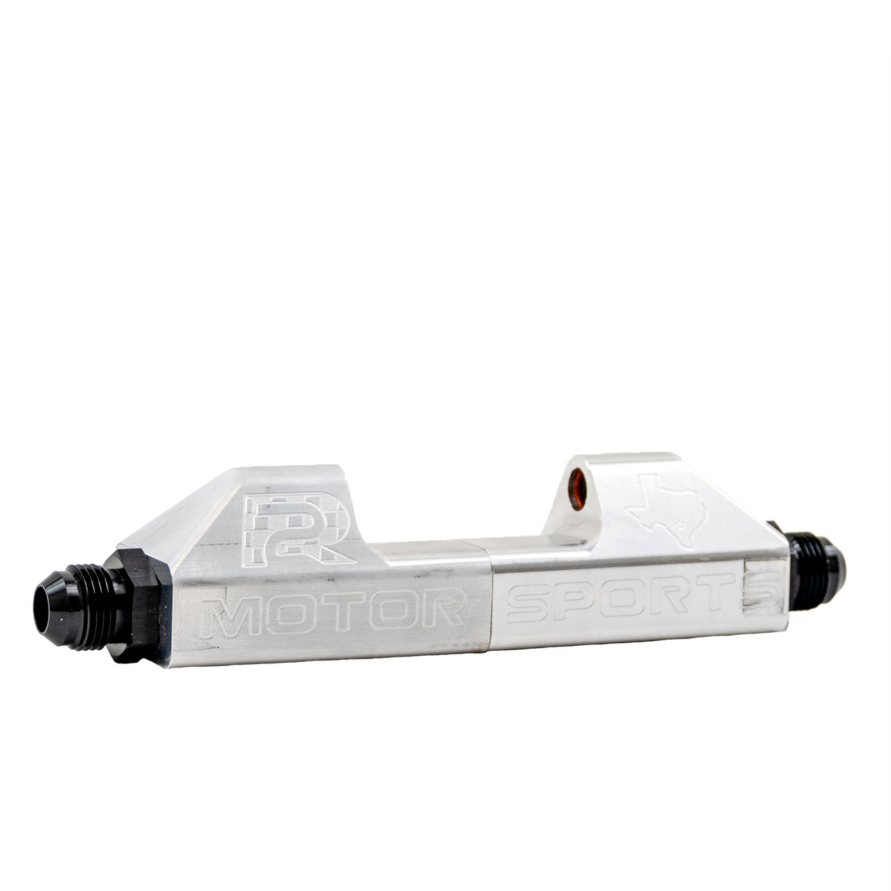 R2 Motorsports High Flow Billet Flex Fuel Sensor Mount Bracket with -8 ...