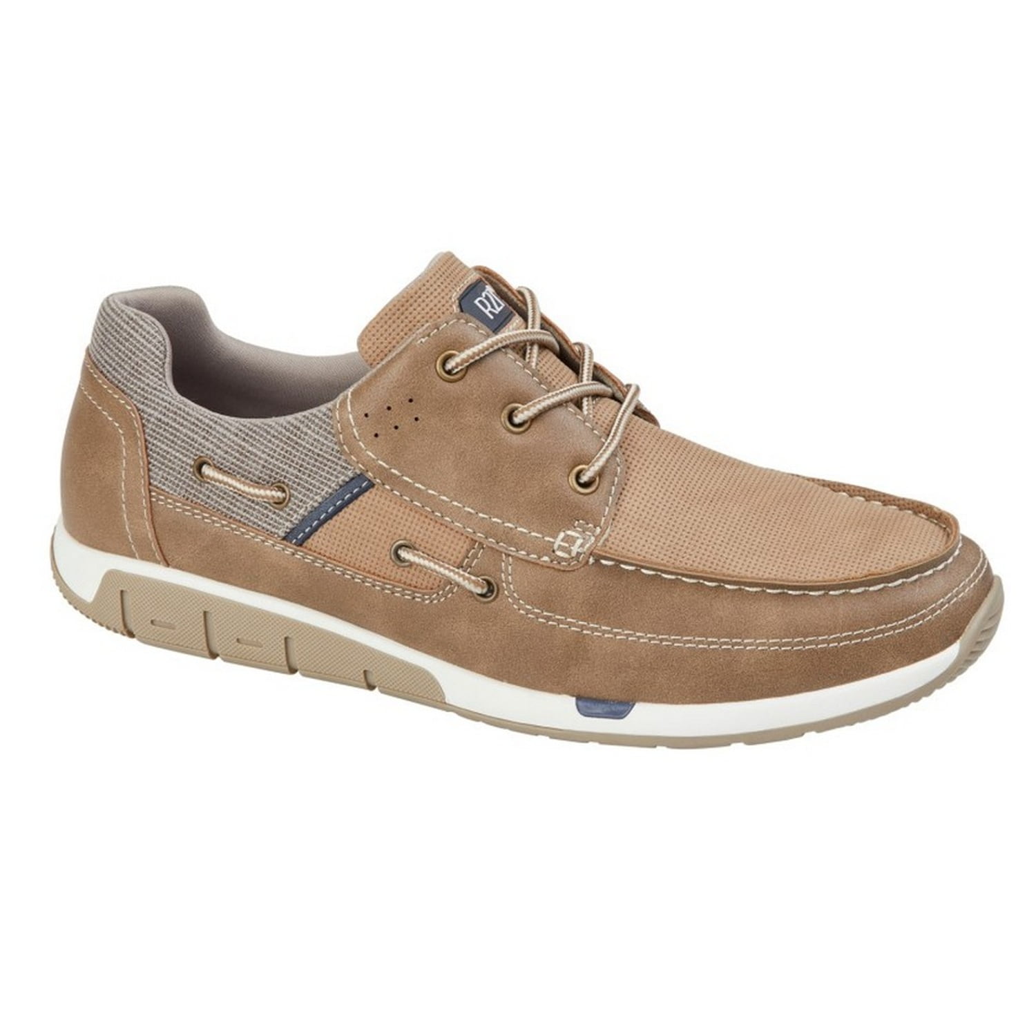 R21 Mens Eyelets Boat Shoes - Walmart.com