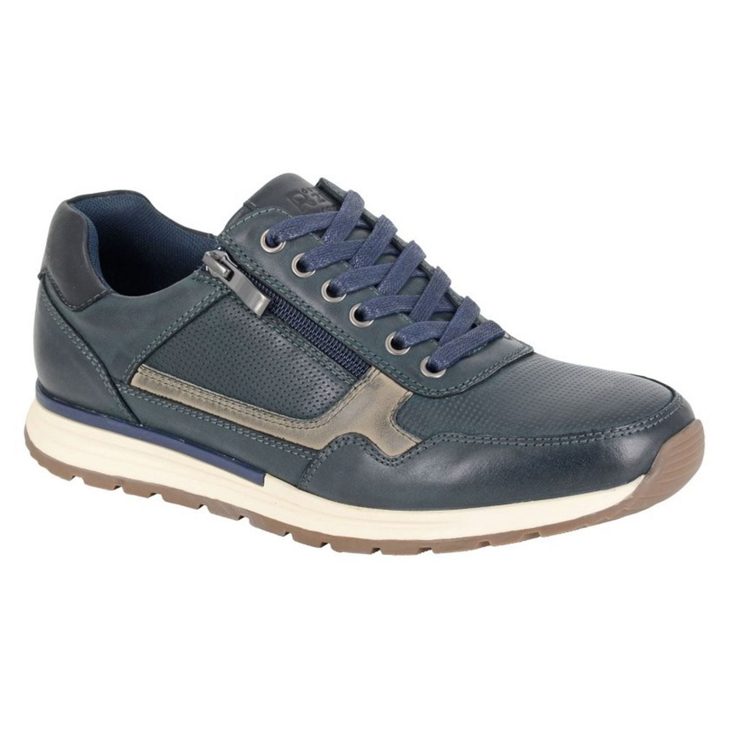 R21 Mens Leather Side Zip Shoes - Walmart.com