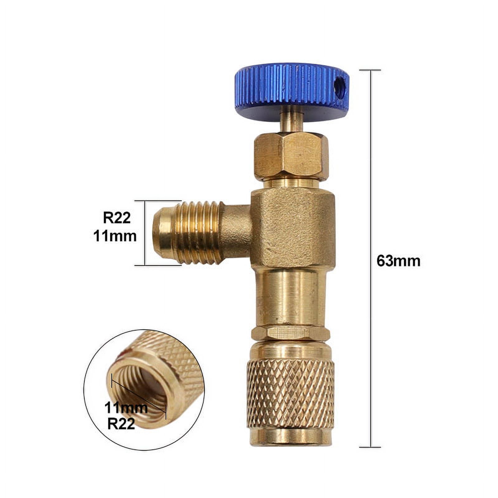 R22-R22-R22 1/4 Inch Safety Valve for Air Conditioning, Essential ...