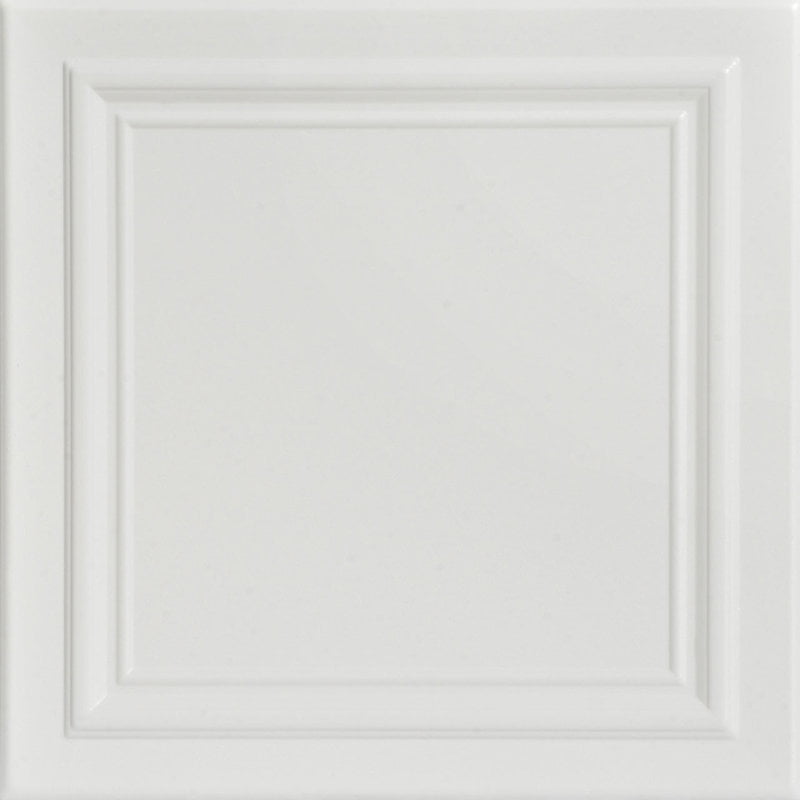 R24-Line Art Foam Glue-up Ceiling Tile in Dove White (129.6 Sq.ft ...
