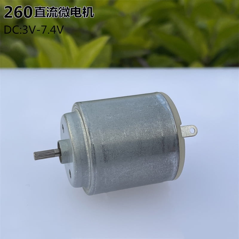 R260 mini 24mm round electric motor DC 3v 3.7V 5v 6v 7.4V 14500rpm high ...