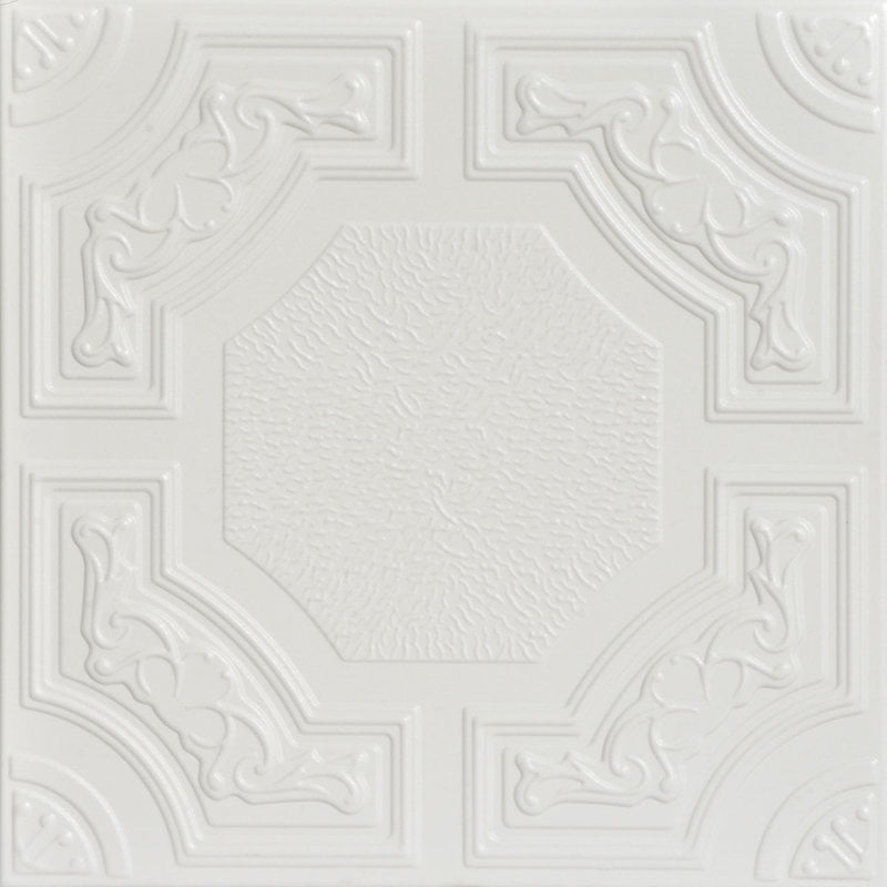 R28C-Evergreen Foam Glue-up Ceiling Tile in Dove White (21.6 Sq.ft ...