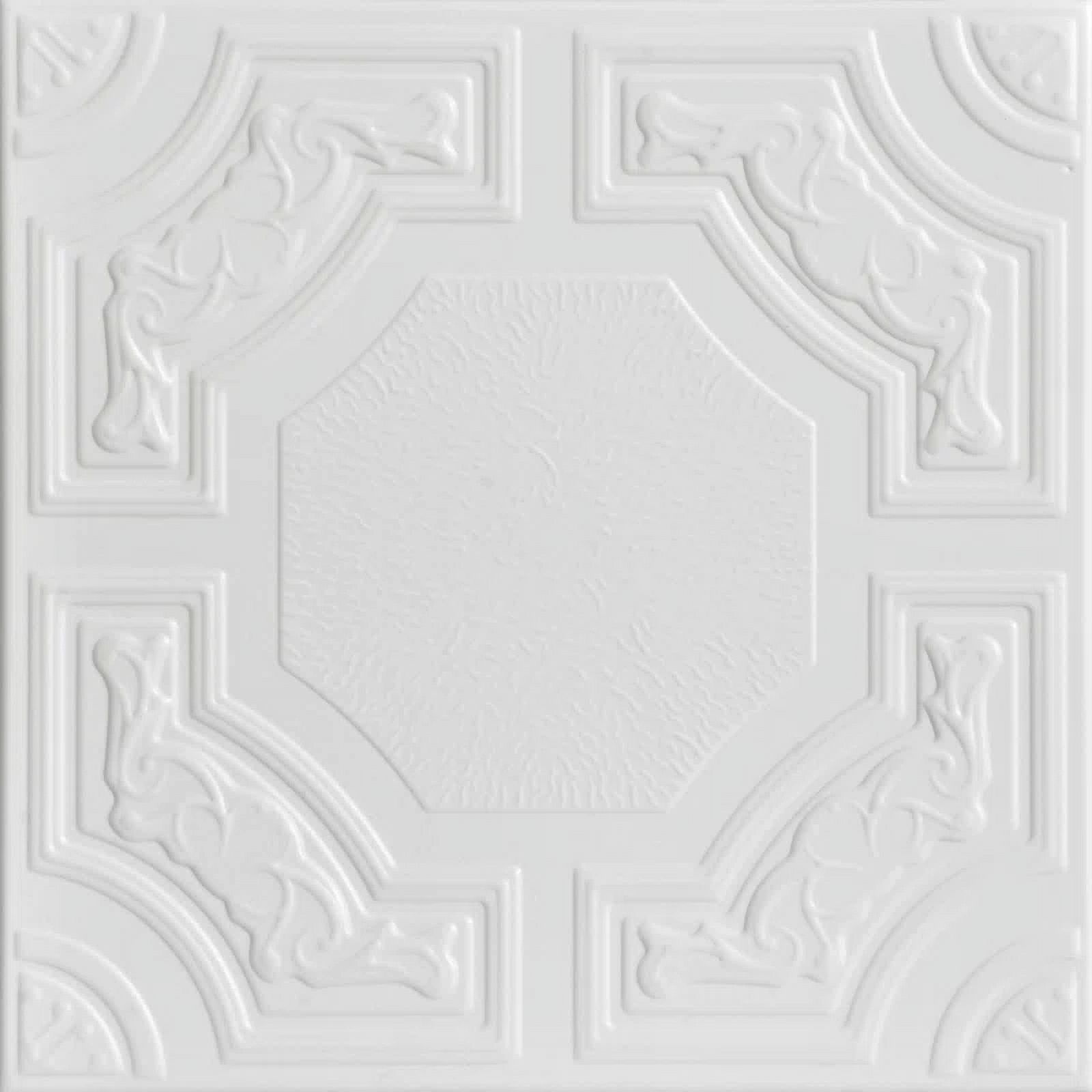 R28C-Evergreen Foam Glue-up Ceiling Tile in White Heron (129.6 Sq.ft ...