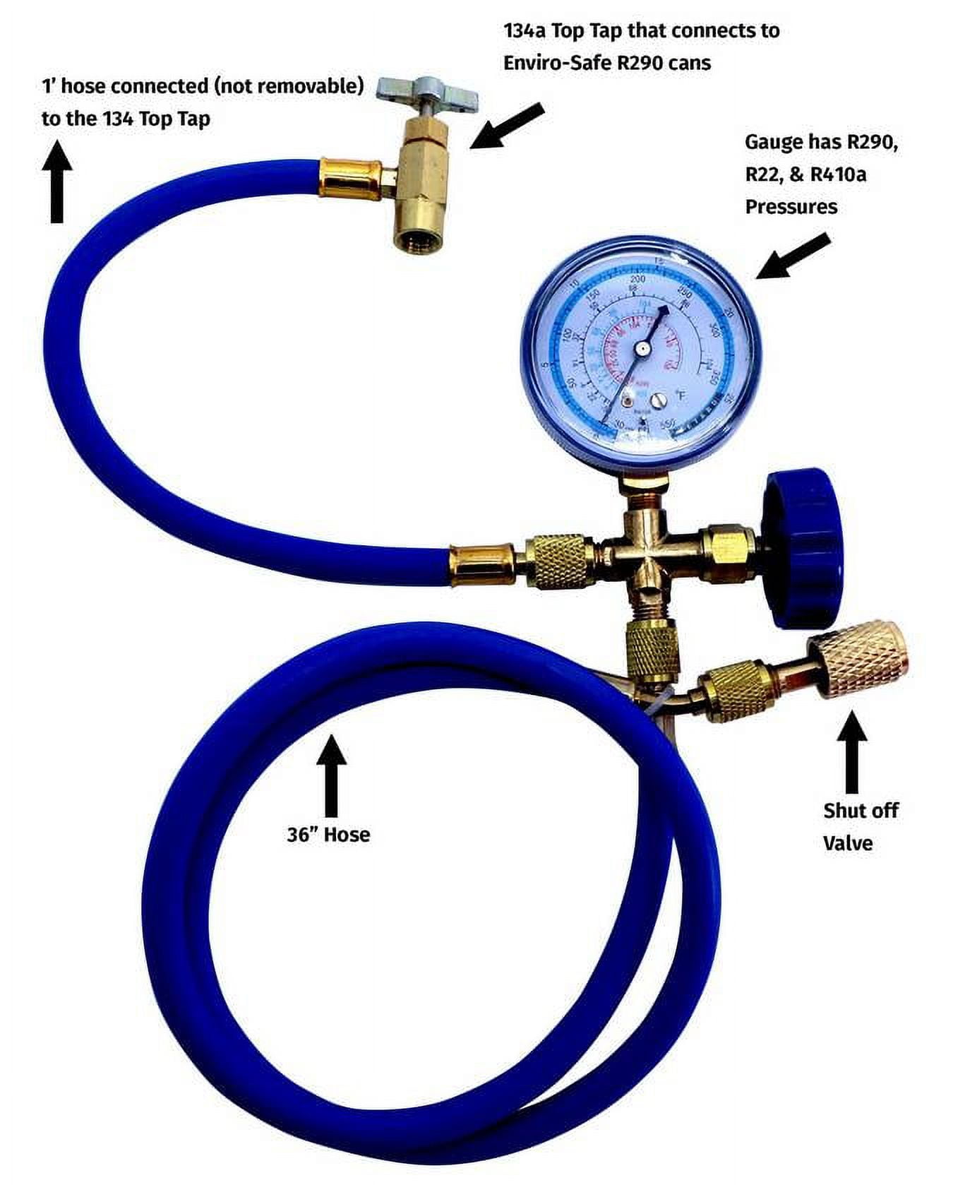 R290, R22, R410a Gauge Set, R-290a, R-22a, R-410a - Walmart.com