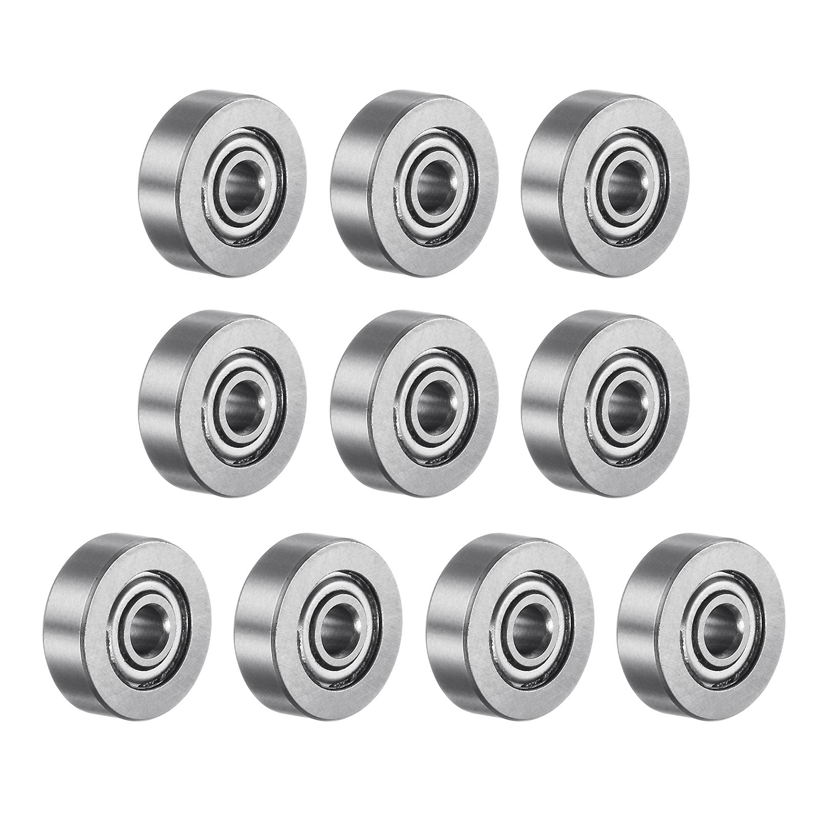 R2AZZ Deep Groove Ball Bearing, 1/8" x 1/2" x 11/64" Chrome Steel Z2 ...