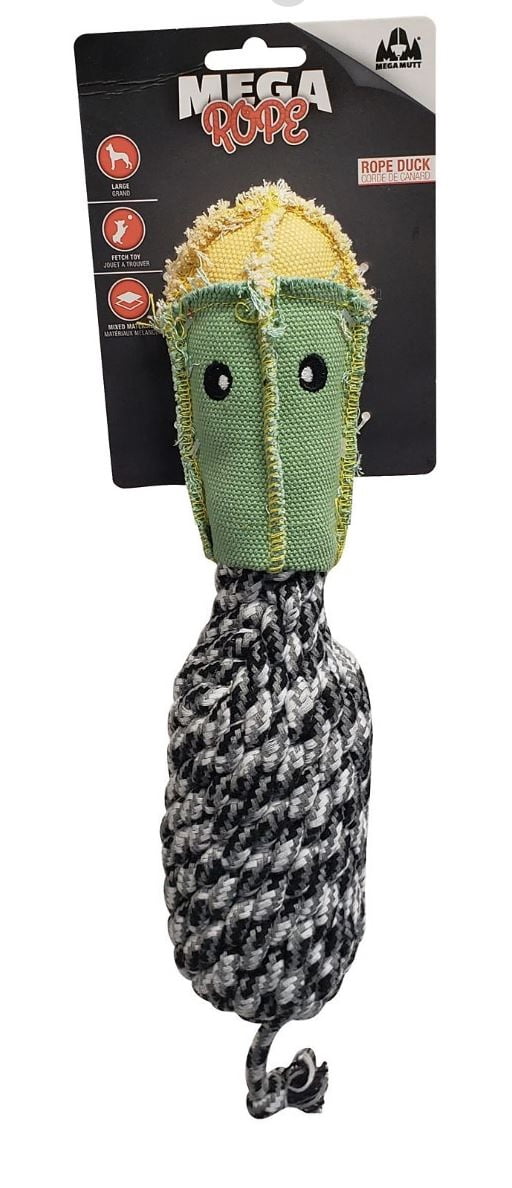 R2P Pet 400 Mega Mutt Rope Duck Squeaky Dog Toy Assortment - Walmart.com