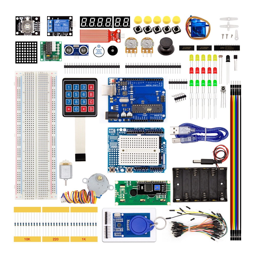 R3 Board R3 Upgrade Kit is compatible with Arduino IDE microcontroller learning kit - Walmart.com