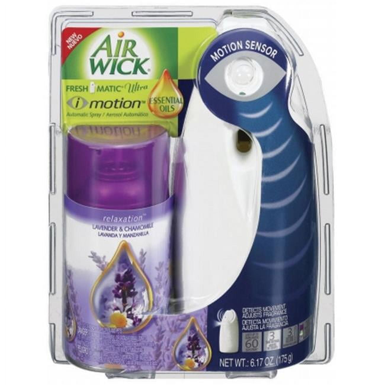R3 REDIST NET RECKITT 77960 White Compact Air Freshener Spray Starter ...