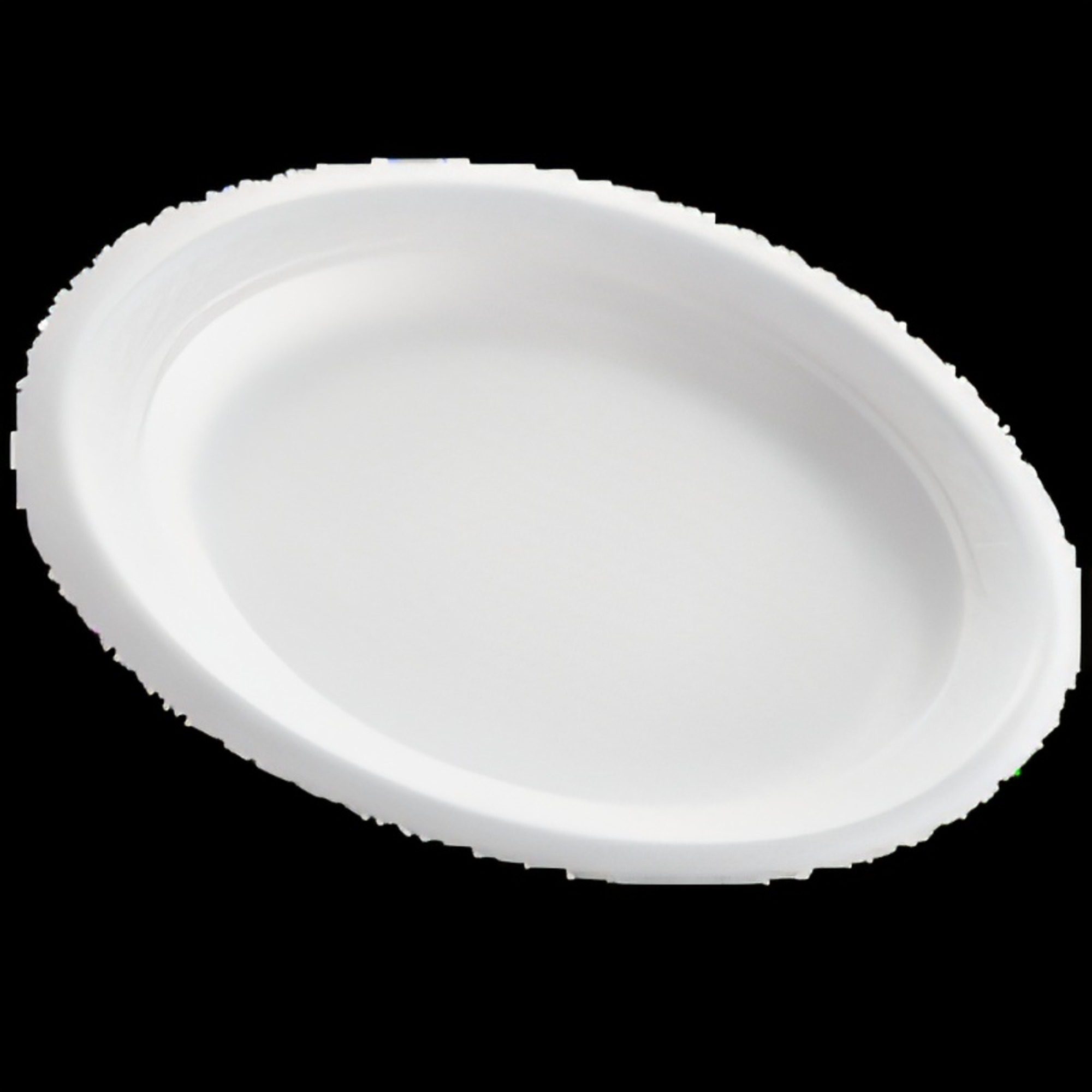To Go Packaging 10" 1-compartment Plate White - 500/case - Walmart.com