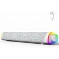 R30 Plus Bluetooth Computer Speakers for PC Desktop, 6 Modes LED Lights ...