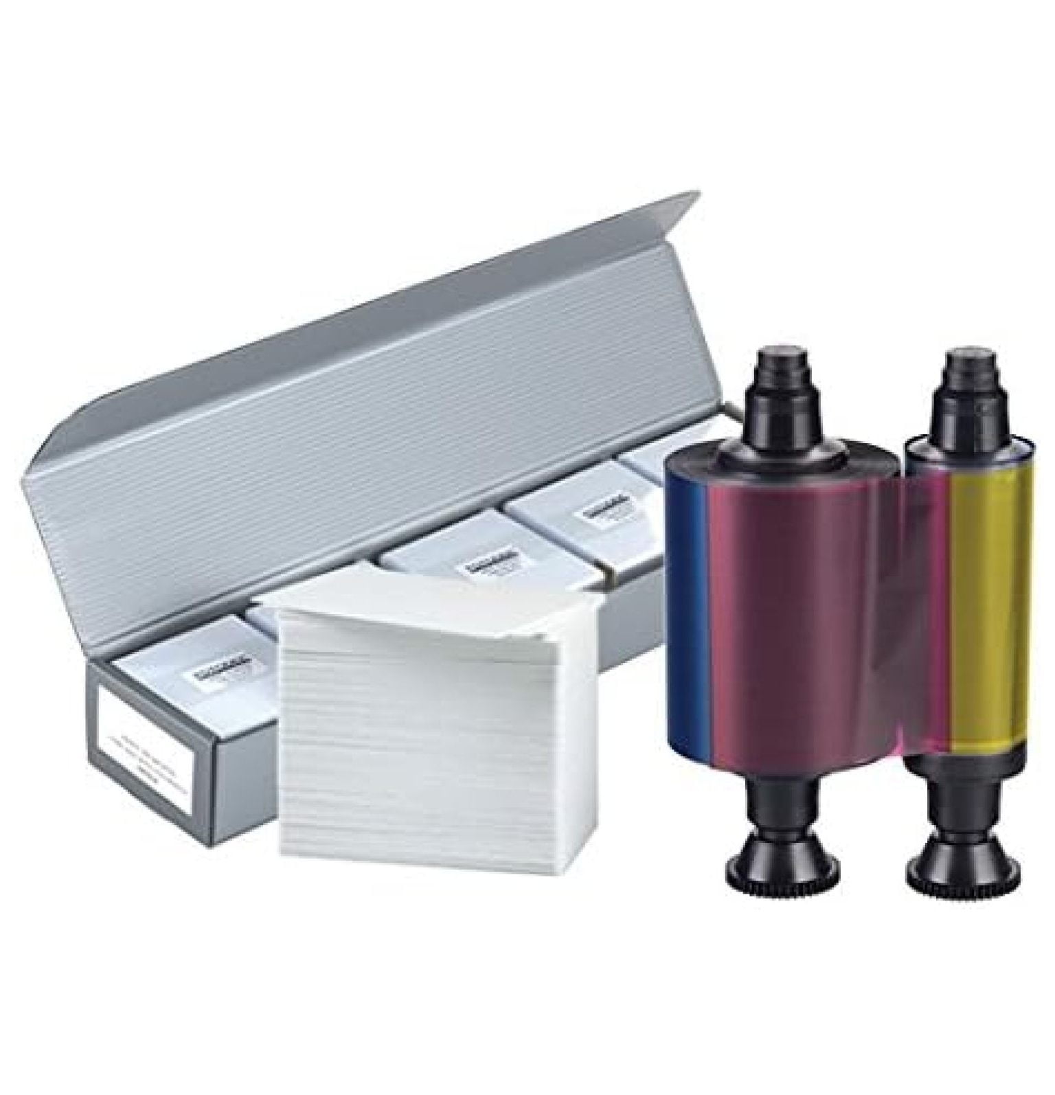 R3011 YMCKO Color Ribbon 500 PVC Cards - Walmart.com