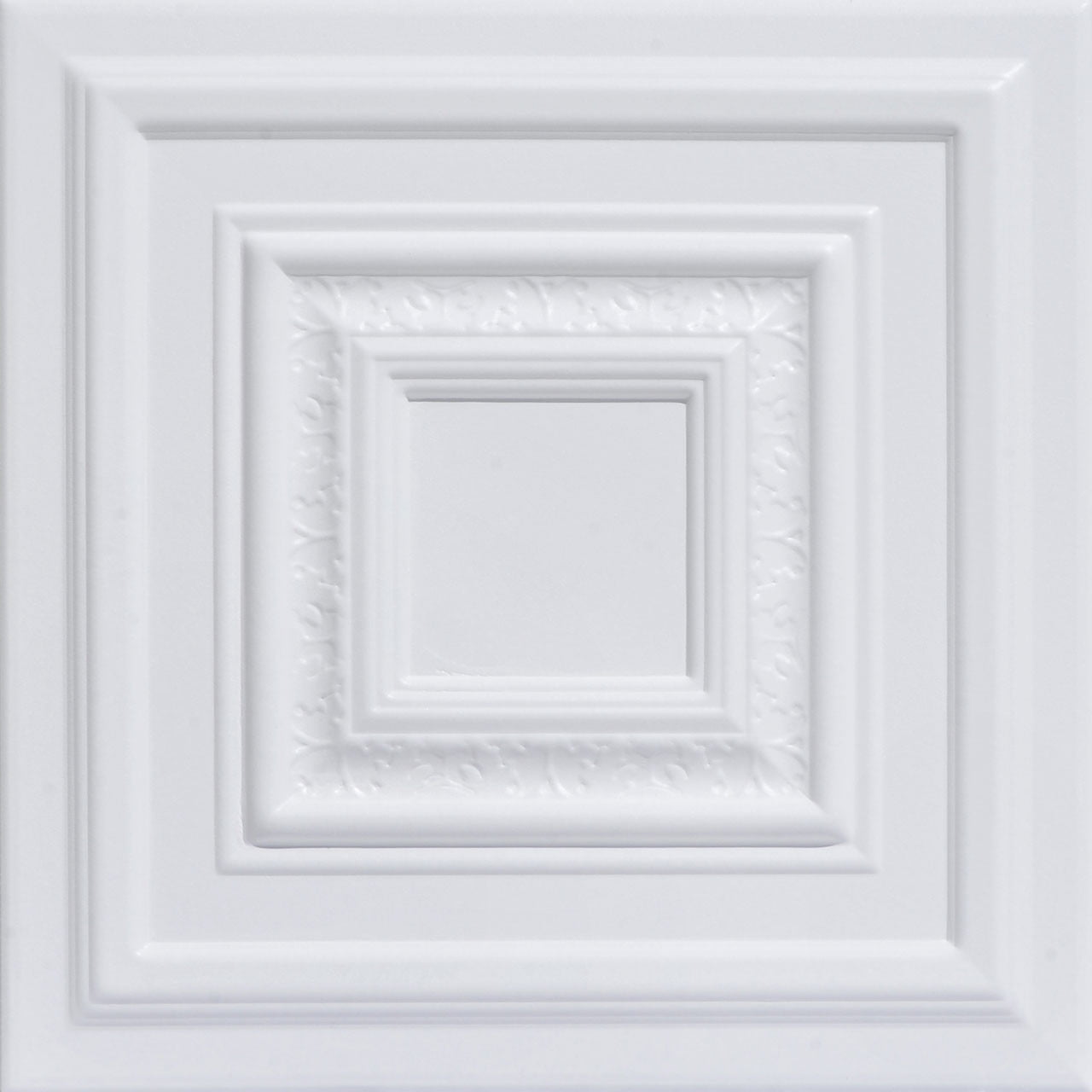 R31 - Chestnut Grove Foam Glue-up Ceiling Tile in Ultra Pure White ...