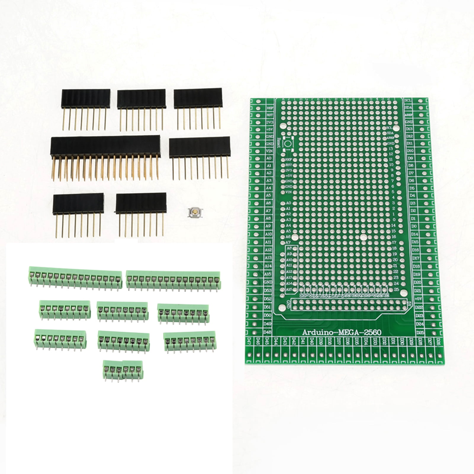 R31 Screw Terminal Block Shield Kit with Prototype Board - Easy ...
