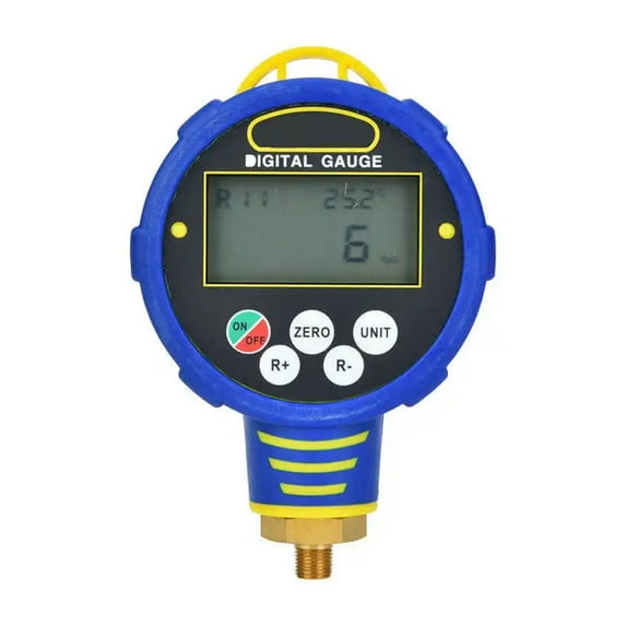 R32 Digital Air Pressure Inflator Gau, 1/8in NPT 10MPa Tester Inflation ...