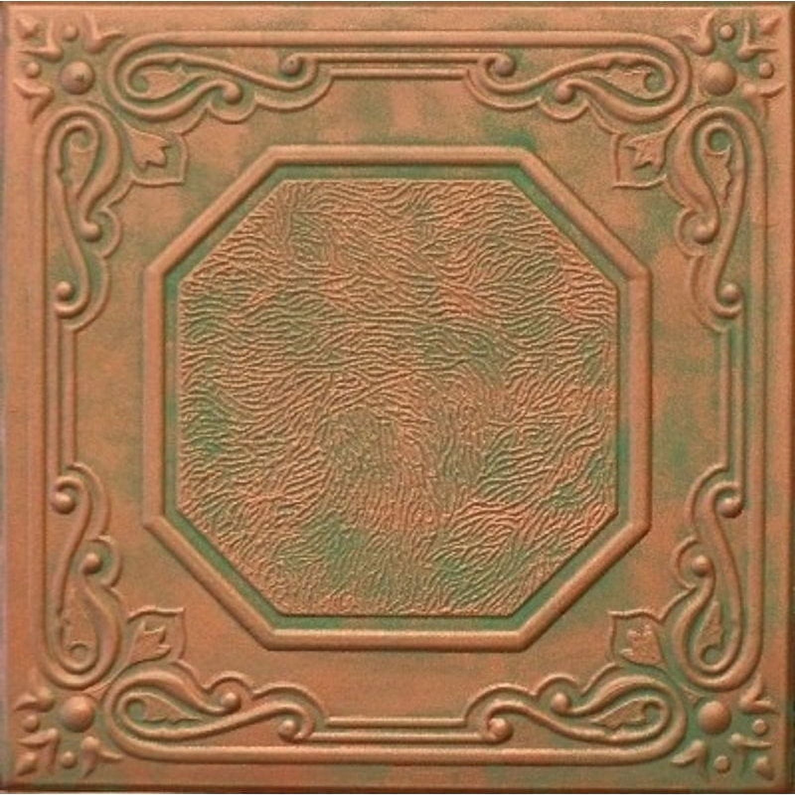 R32C-Topkapi Palace Foam Glue-up Ceiling Tile in Copper Patina (259.2 ...